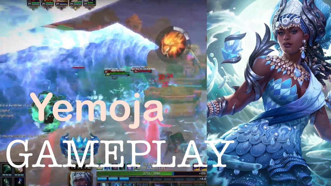 Smite Yemoja Gameplay | Gamemode Slash - YouTube