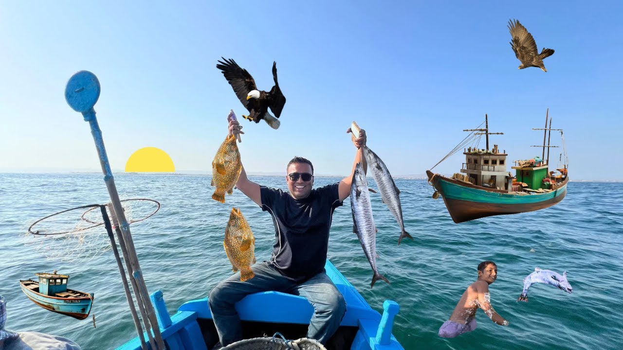 Amazing View Of Catching Fish In The Sea Of Pakistan | Information On ...