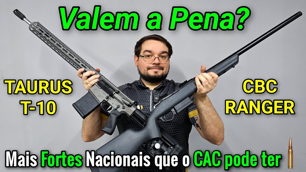 CBC Ranger ou TAURUS T10? Qual vale mais a pena? .308 Winchester (7,62 ...