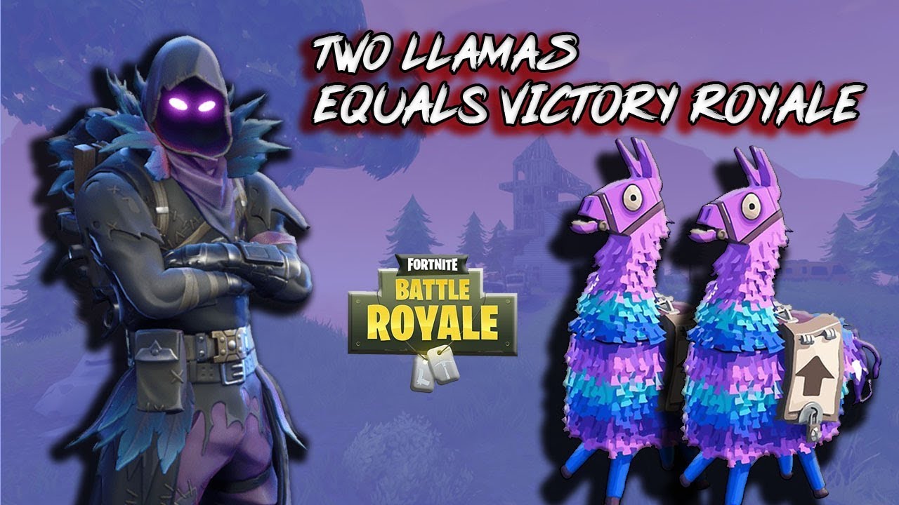 Two Llamas equals Victory royale - Fortnite Battle royale gameplay ...