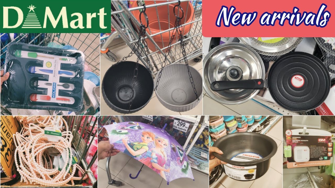Dmart brand new arrivals, latest organisers, kitchen product, clothing ...
