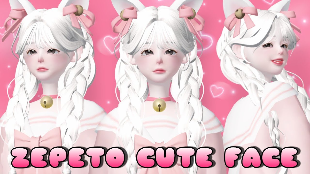 Zepeto : Cute face ep.29 สอนโมหน้าผู้หญิงน่ารัก Tutorial face zepeto ...