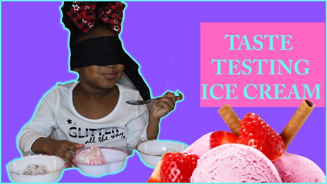 Ice Cream Taste Test with Lana - YouTube