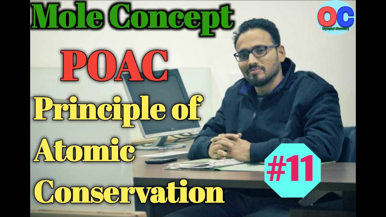 POAC| Simple method of Principle of Atomic Conservation|OLYMPIAD, NEET ...