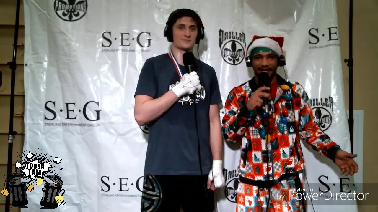 Jackson Mcvey's Trash Talk post fight interview - YouTube