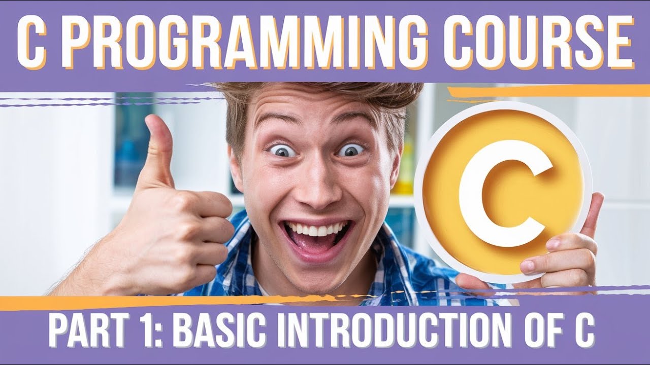 Part 1 Introduction To C Language C Programming Course For Beginners In Hindi Youtube
