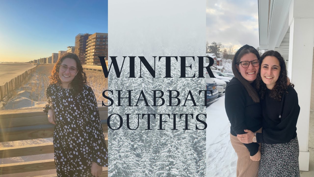 WINTER SHABBAT OUTFITS - YouTube