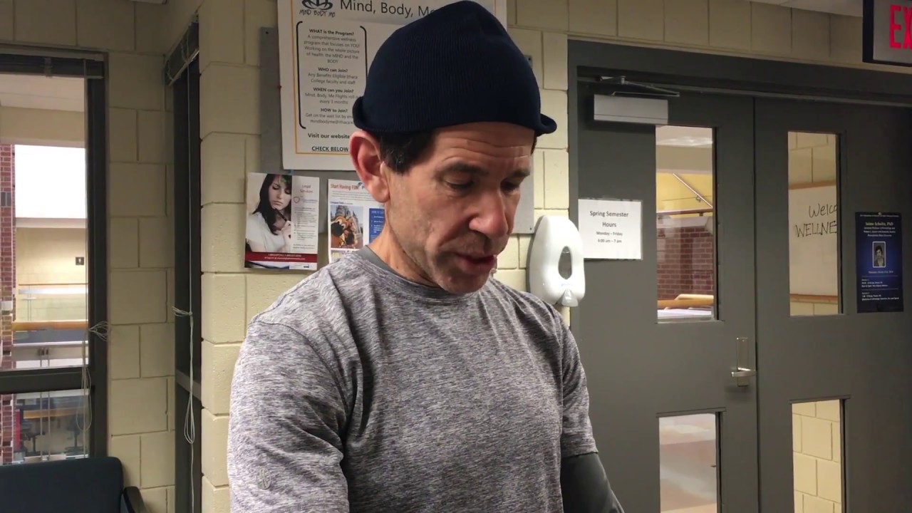 IC Professor Frank Micale Receives a Surprise Delivery - YouTube