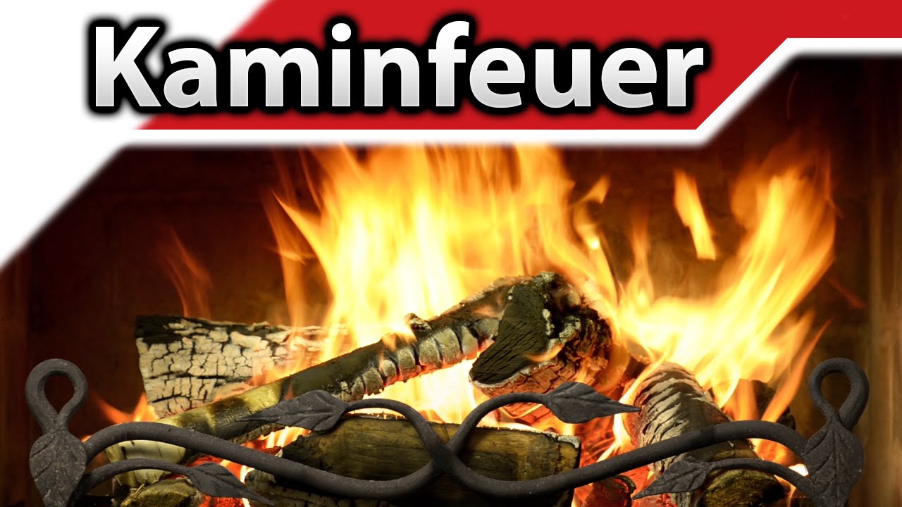Kaminfeuer Full HD & 4K TV entspannende Weihnachten 5 Stunden mit ...