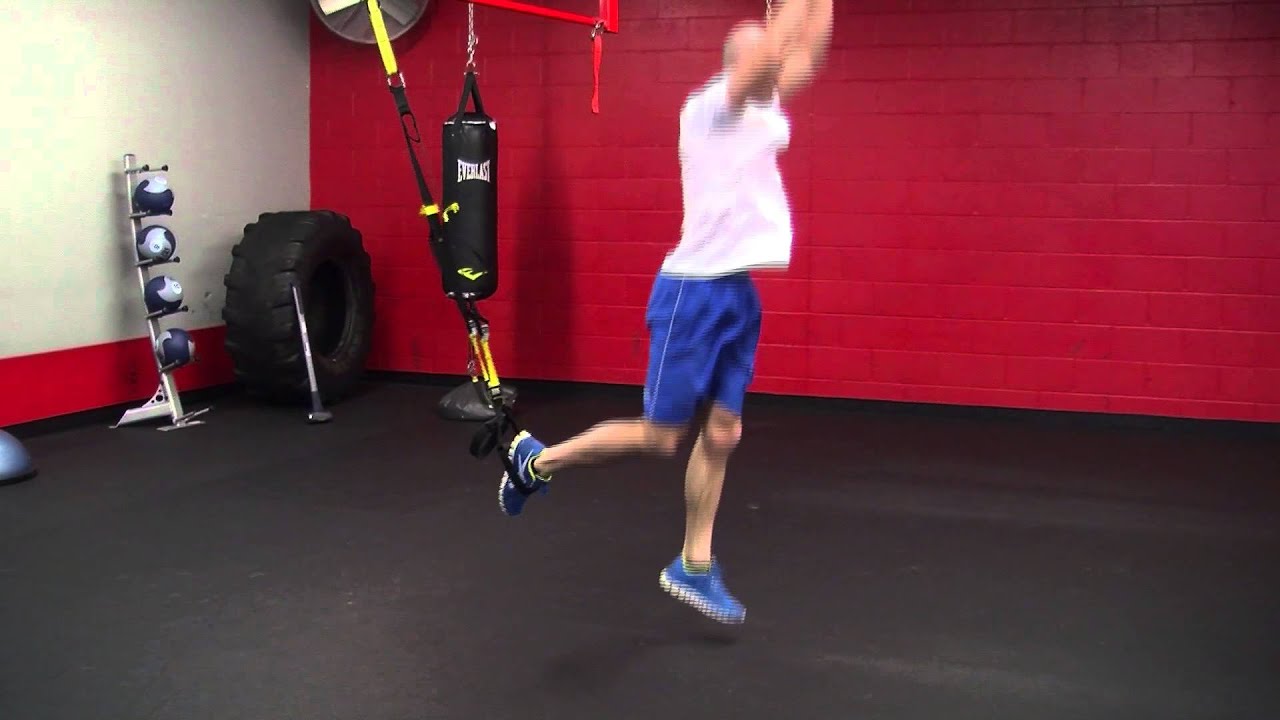 TRX single leg burpee with push up - YouTube