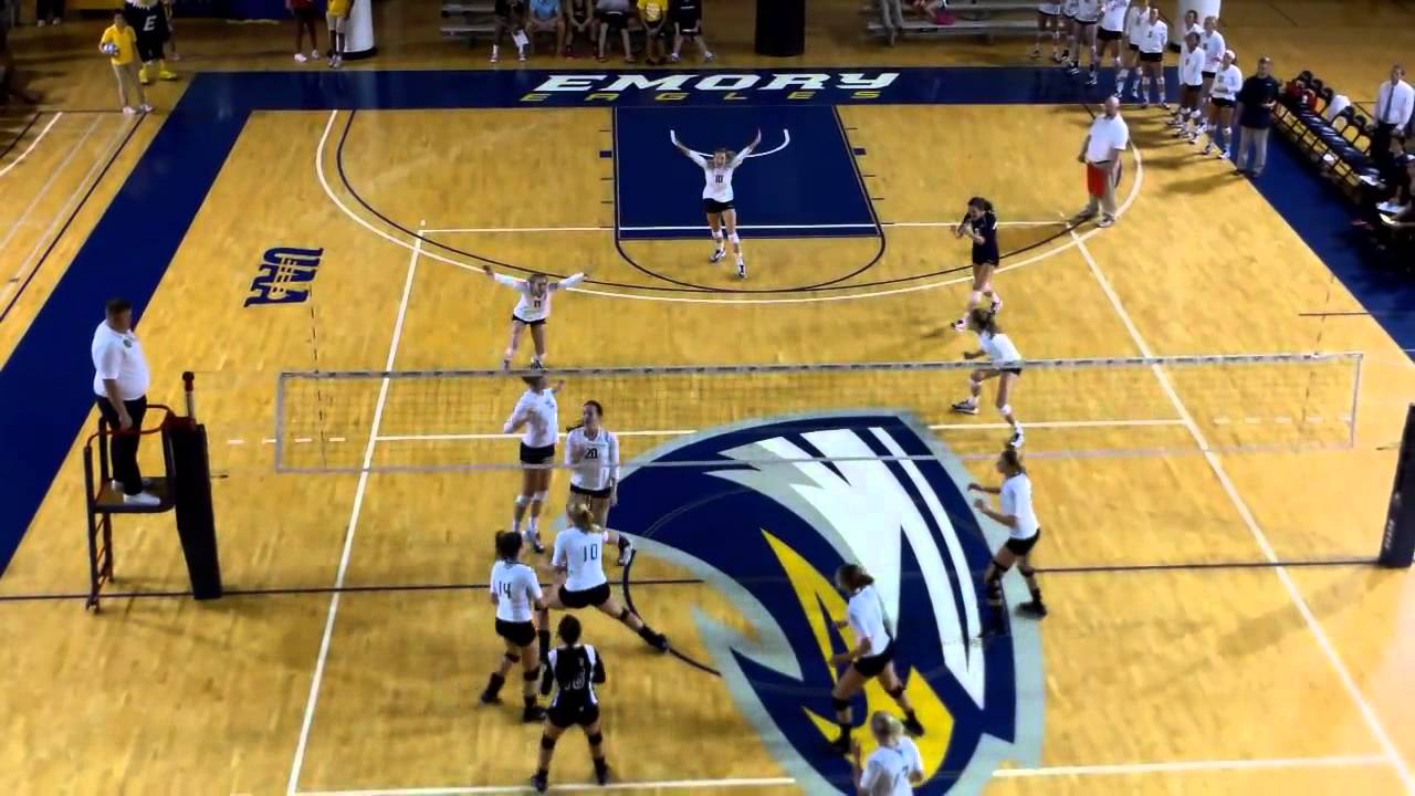 Emory Volleyball Clips From Sept 13 14, 2013 vs CNU & Cal Lutheran ...