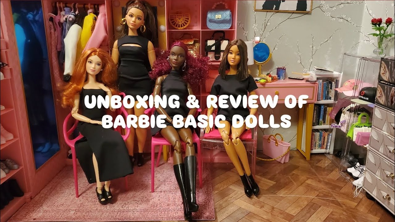 Unboxing & review of Barbie basics dolls - YouTube