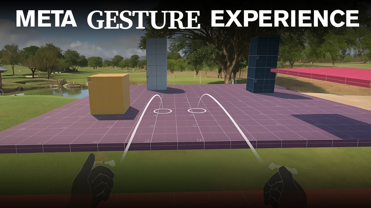 Meta XR Hand Gesture Teleportation | No Controller Needed! | OVR Camera ...