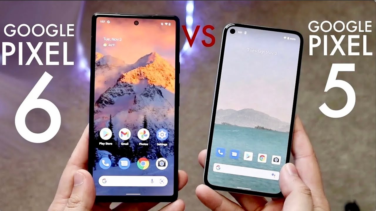Google Pixel 6 Vs Google Pixel 5 In 2023! (Comparison) (Review) - YouTube