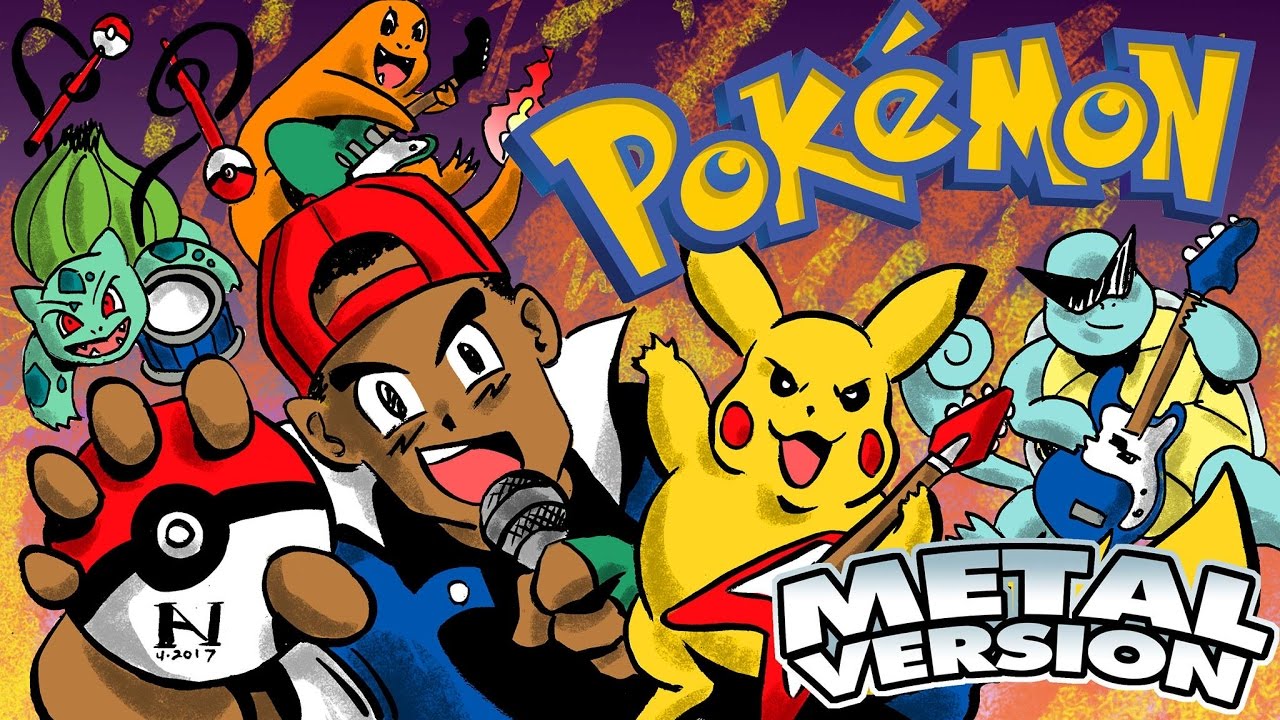 Pokémon Theme- Heavy Metal Cover - YouTube