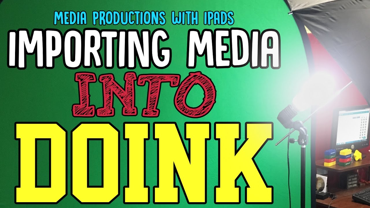 Importing Media into DoInk Green Screen - YouTube
