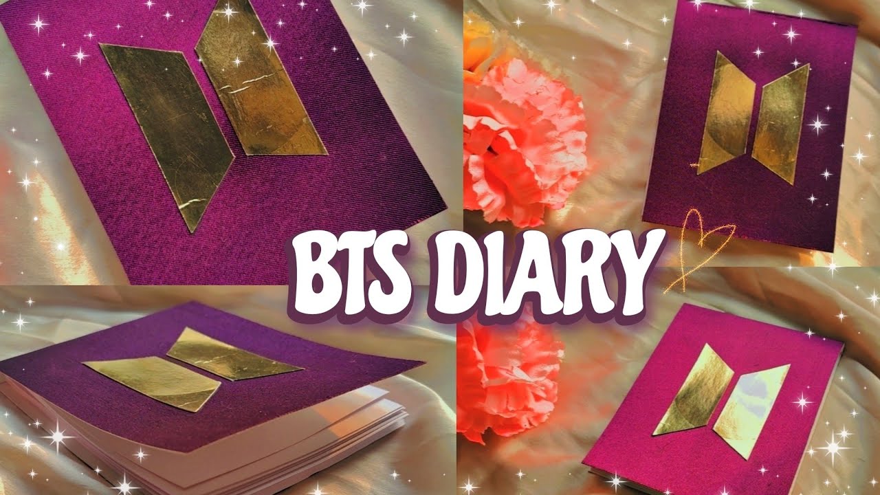 How To Make BTS Diary DIY BTS Notebook BTS Craft Ideas YouTube How To Make BTS Diary DIY BTS Notebook BTS Craft Ideas YouTube