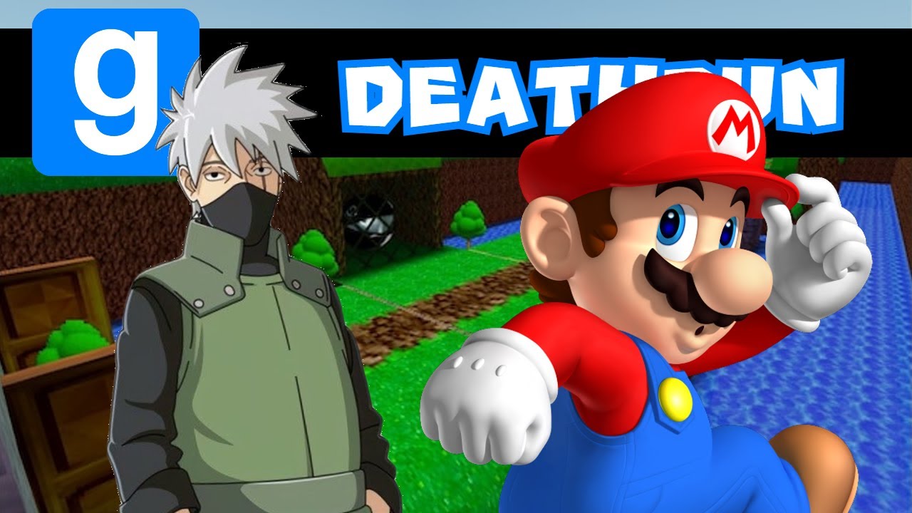 Gmod Deathrun - Super Mario Map! (Funny Moments) - YouTube