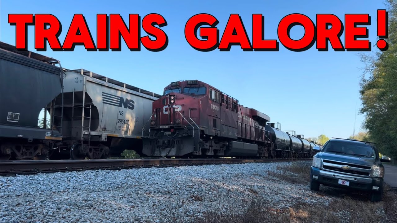 Trains Galore! - YouTube