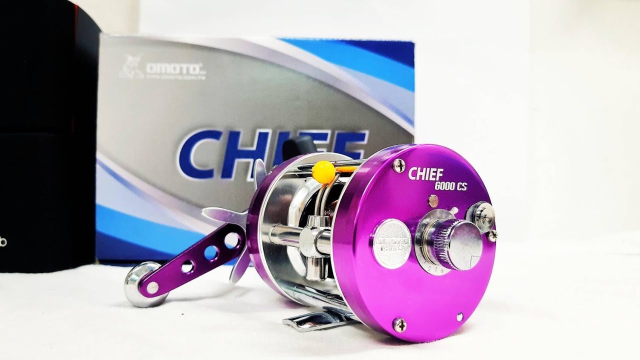 OMOTO CHIEF 6000CS (Purple) | น้าหนวด Fishing - YouTube