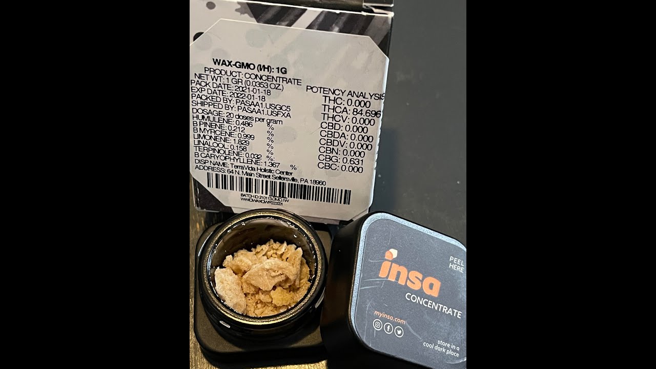 Insa - GMO Wax - Pines Trees Cannabis Reviews - YouTube