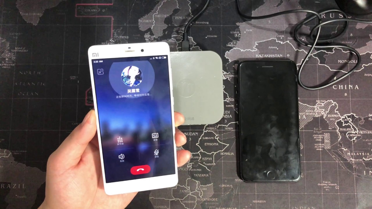 4G dual SIM box for Android ,no roaming abroad. - YouTube