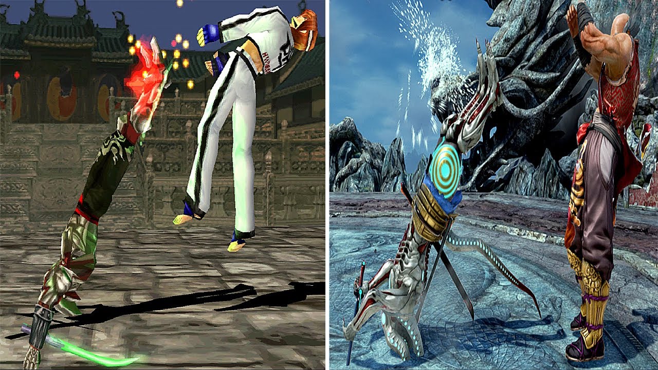 Tekken - Yoshimitsu Solar Kick Shark Attack Evolution Gameplay (1080p ...