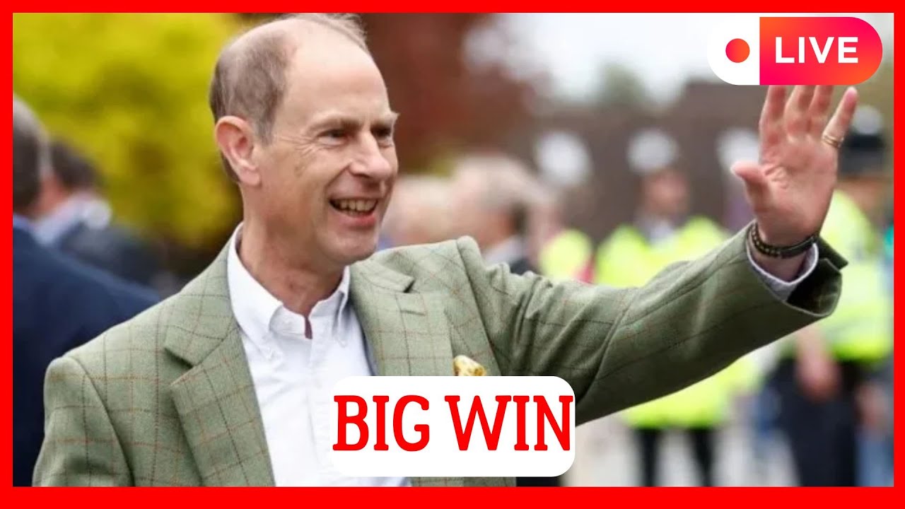 ROYALS IN SHOCK! PRINCE EDWARD DELIVERS BRUTAL MESSAGE AFTER ...