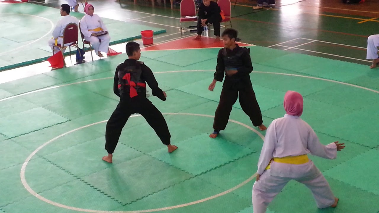 Kejurnas Mp Open 2019 Kelas B remaja Hanan (Mp Banyumas) vs PSHT Oku ...