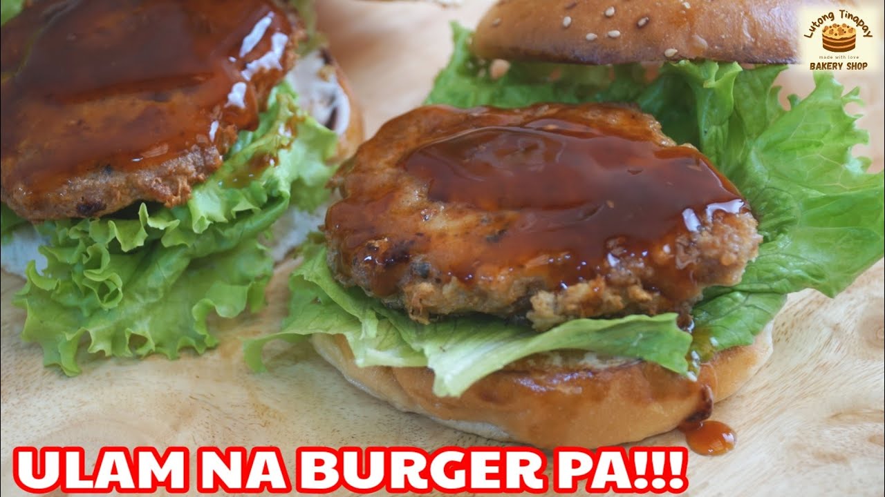 ULAM NA BURGER PA/ PORK PATTIES WITH BARBEQUE SAUCE - YouTube