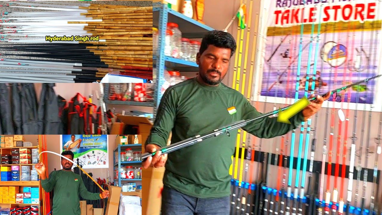 Best Fishing Tackle Store | Hyderabad Singh Shikaar Rods Available ...