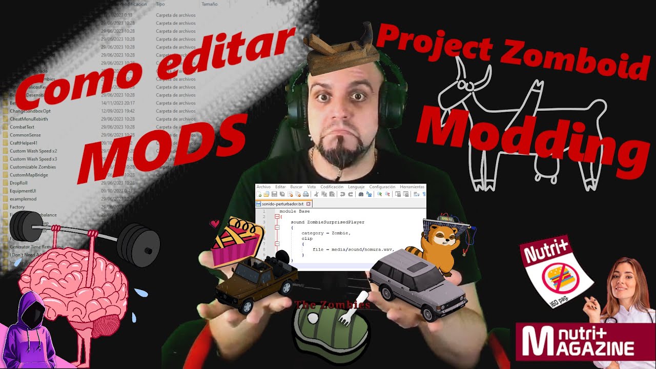 Modding Express: Como modificar Project Zomboid - YouTube