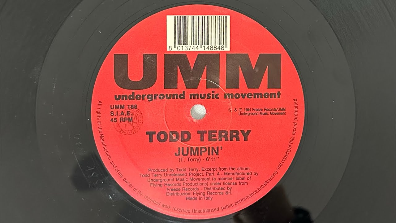 Todd Terry “Jumpin” 1994 - YouTube