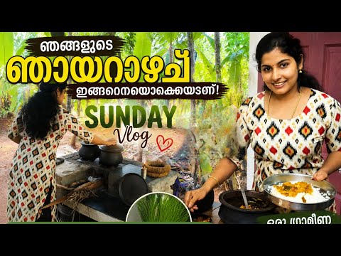 Sunday Home Vlog | Cooking, Kitchen Cleaning & Family Time 💕  #MalayalamVlog @neethujithosh 