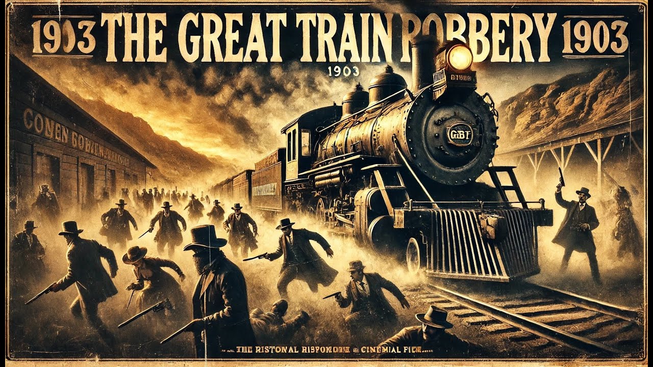 La Primera Gran Película de Acción: Asalto y Robo de un Tren (1903 ...