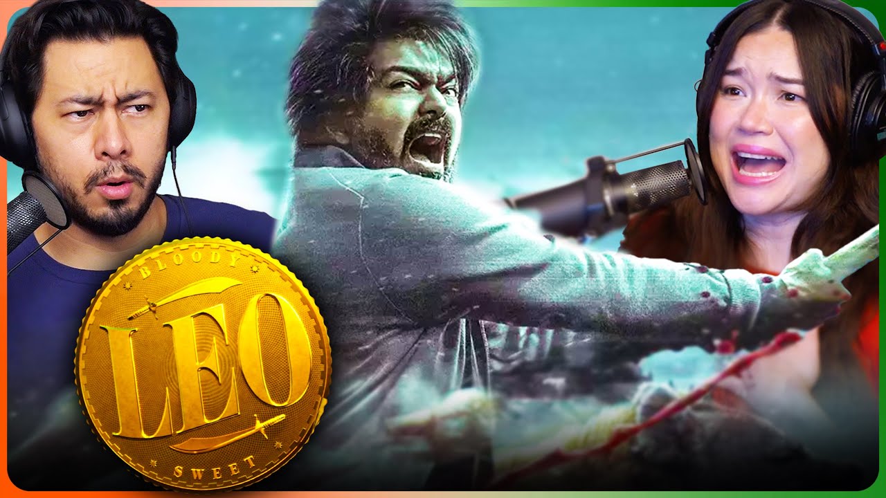 LEO Trailer Reaction! | Thalapathy Vijay | Sanjay Dutt | Lokesh ...