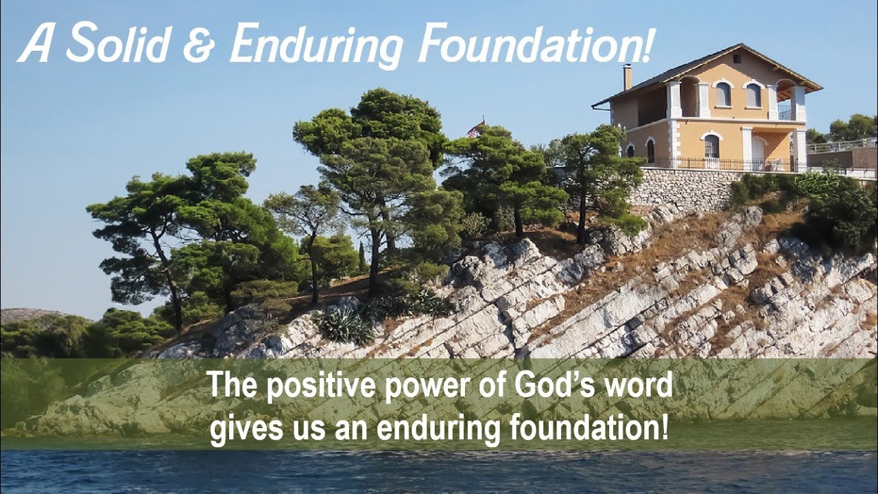 Service 26JAN25 A Sure Enduring Foundation - YouTube