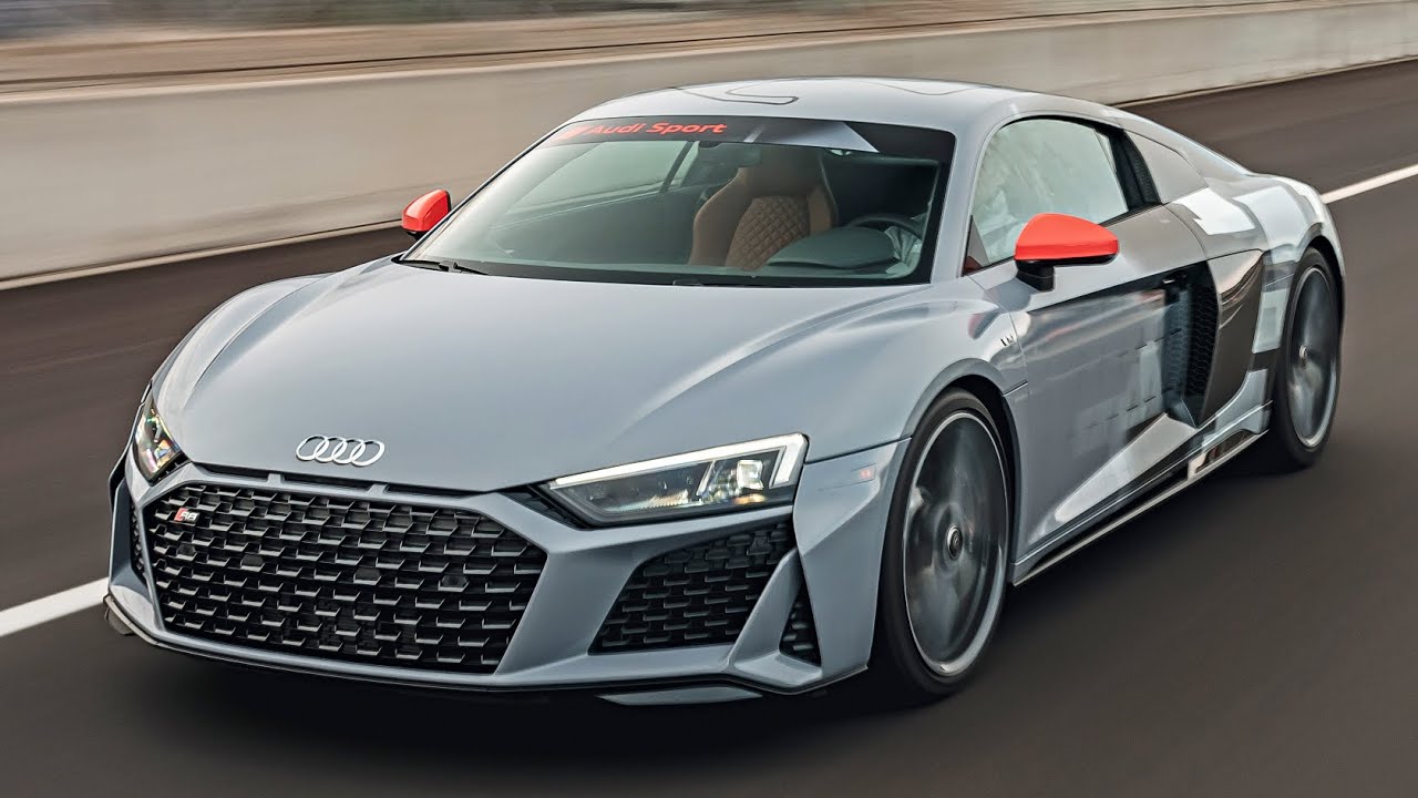 The Audi R8 Takes Last Laps At Monterey Car Week - YouTube
