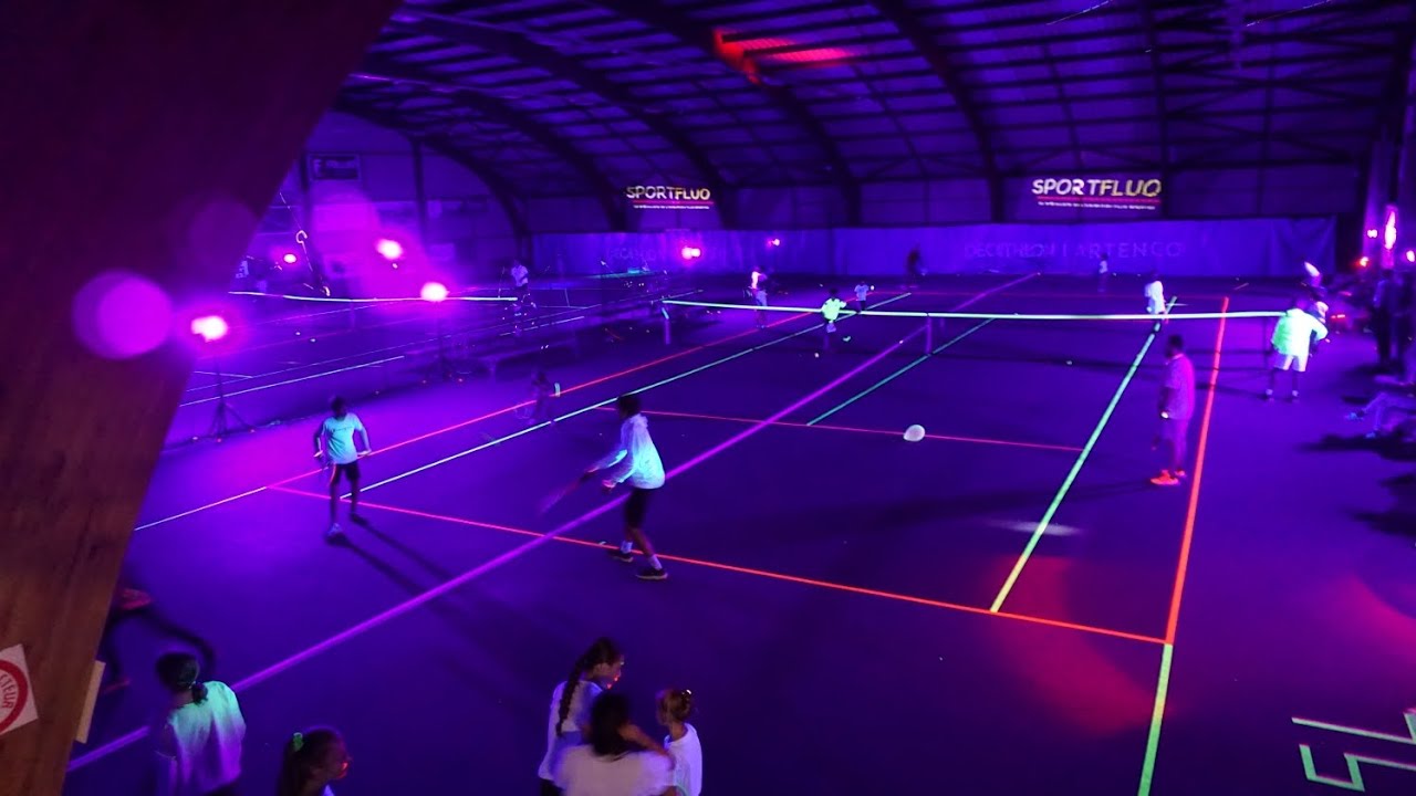 Soirée Tennis Fluo 7 octobre 2023 - YouTube