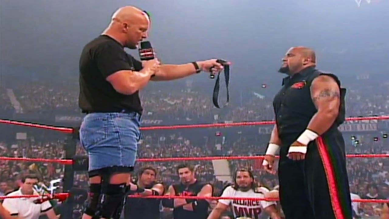 Stone Cold Whips Tazz! - YouTube