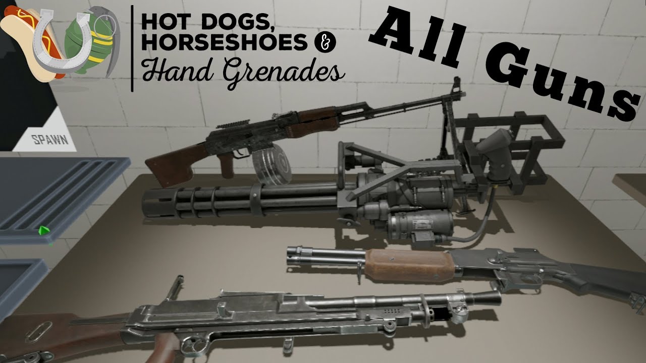 All Guns - Light Machine Guns - Hot Dogs Horseshoes and Hand Grenades ...