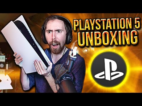 IT'S MASSIVE! A͏s͏mongold PS5 UNBOXING & First Startup | Sony Next Gen Console (PlayStation 5)