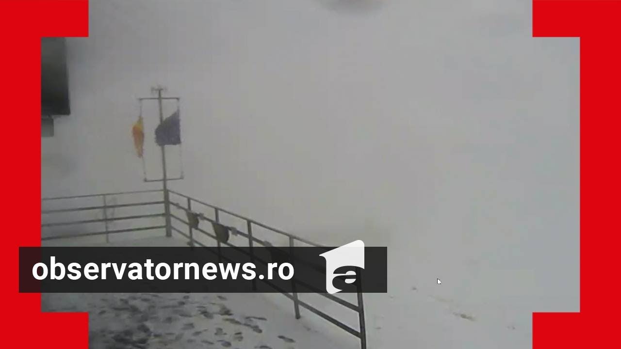 Ciclonul Adel aduce ninsori în România în weekend. Zăpadă de doi metri ...