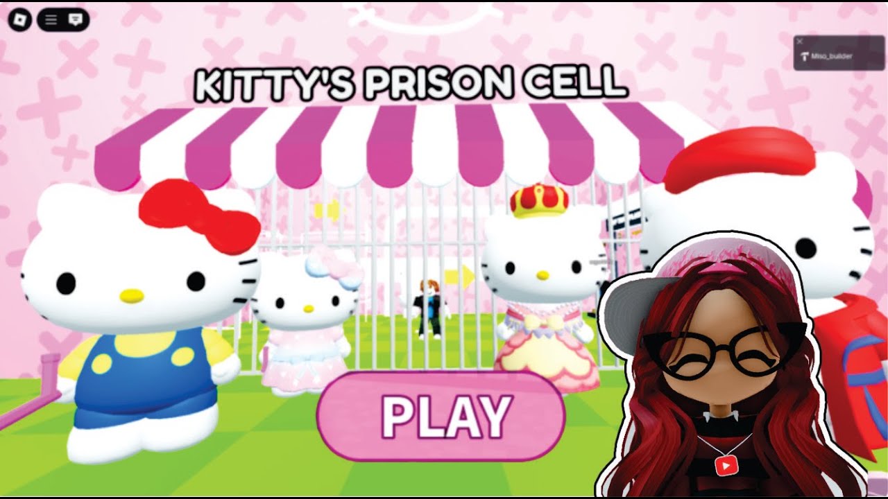 HELLO KITTY FAMILY PRISON RUN - YouTube