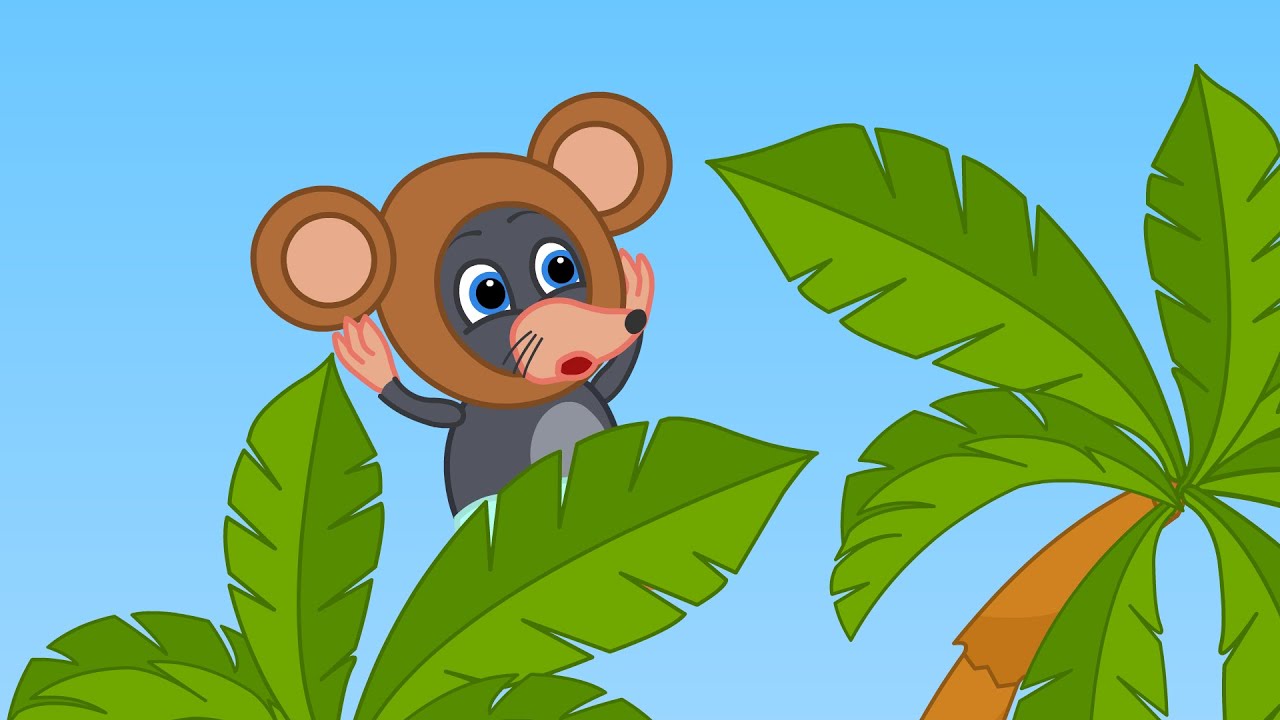 Benny Mole and Friends - Monkey Costume Cartoon for Kids - YouTube