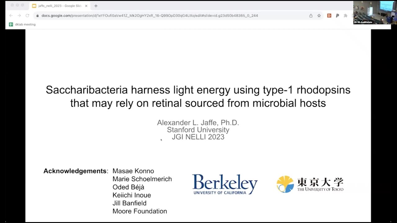 Alexander Jaffe at the 2023 NeLLi Symposium - YouTube