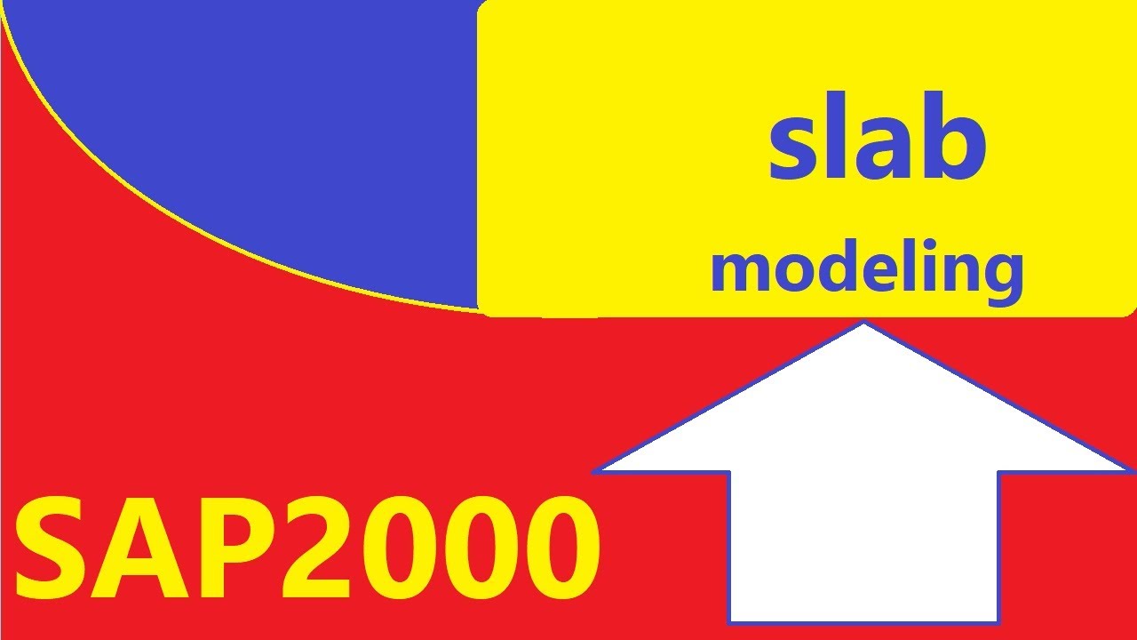 #41 How to model slab in SAP2000 - YouTube
