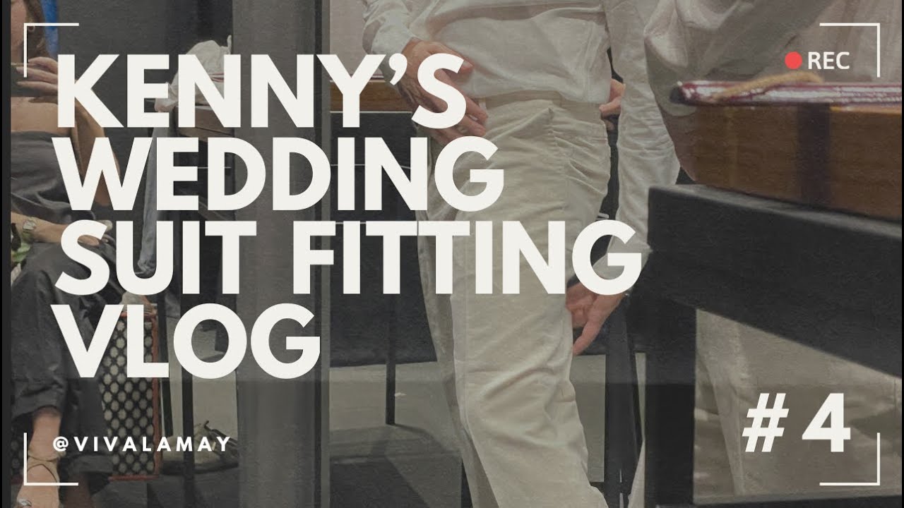 Wedding Suit!! VLOG 👔🧵👞 - YouTube