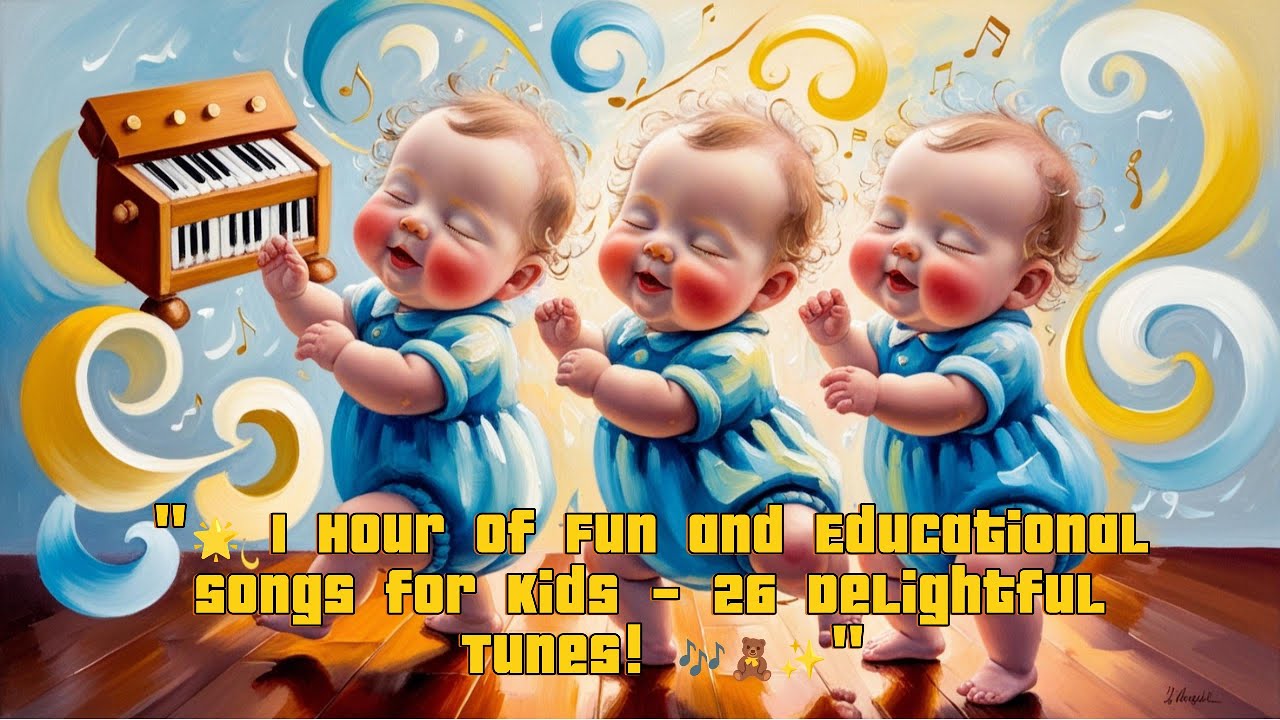 "🌟 1 Hour of Fun and Educational Songs for Kids - 26 Delightful Tunes ...