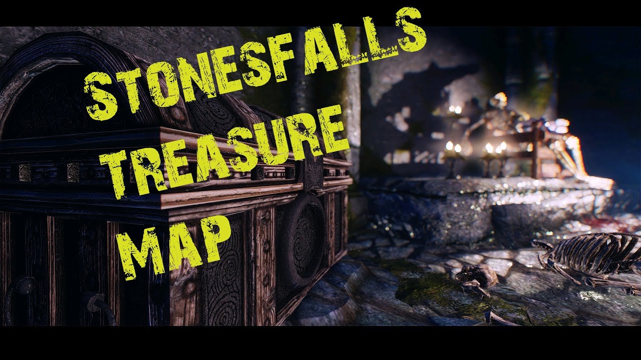 Elder Scrolls Online - Collectors Edition Stone Falls Treasure Map ...